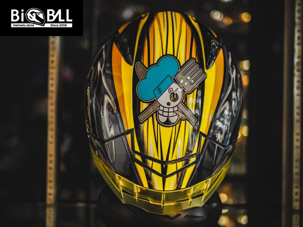 ONE PIECE SANJI (LIMITED EDITION) – Big-Ball Helmets