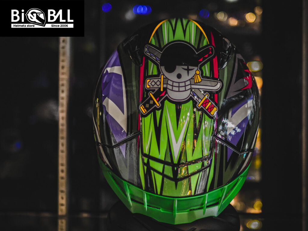 ONE PIECE RORONOA ZORO (LIMITED EDITION) – Big-Ball Helmets