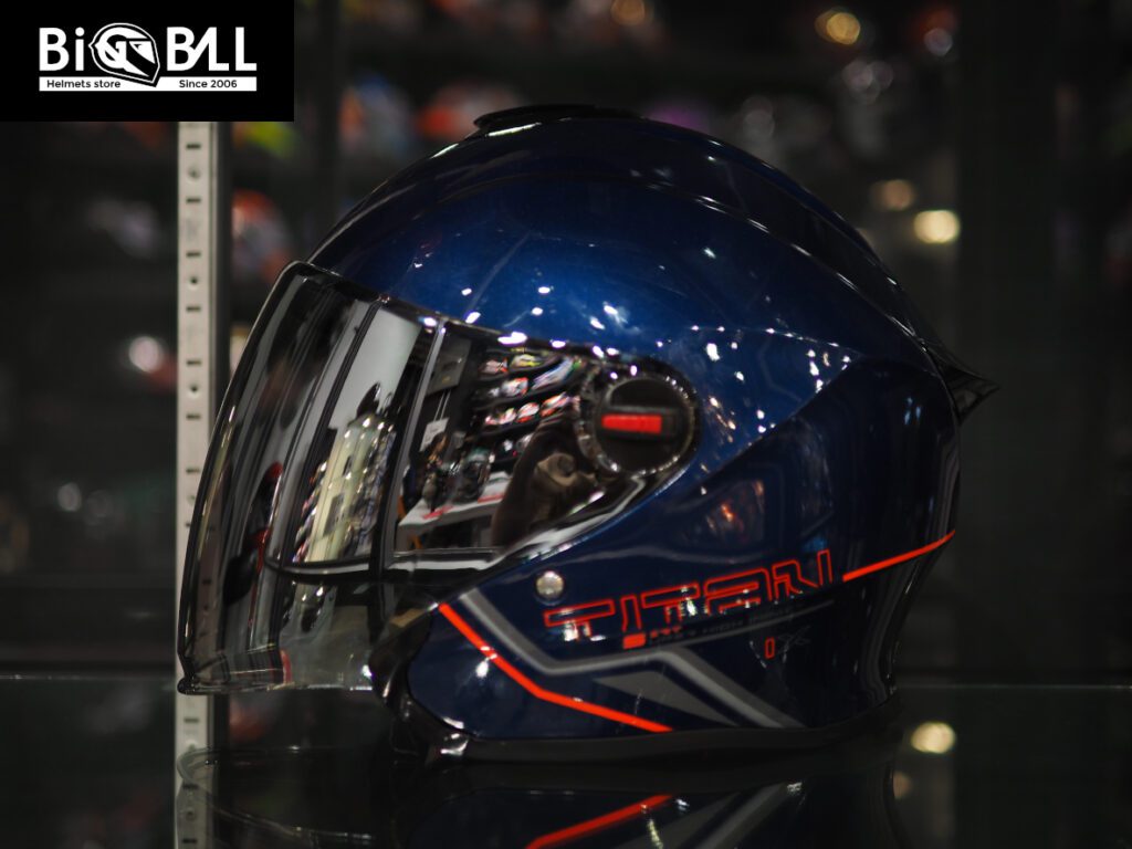 INDEX TITAN IX BLUE – Big-Ball Helmets